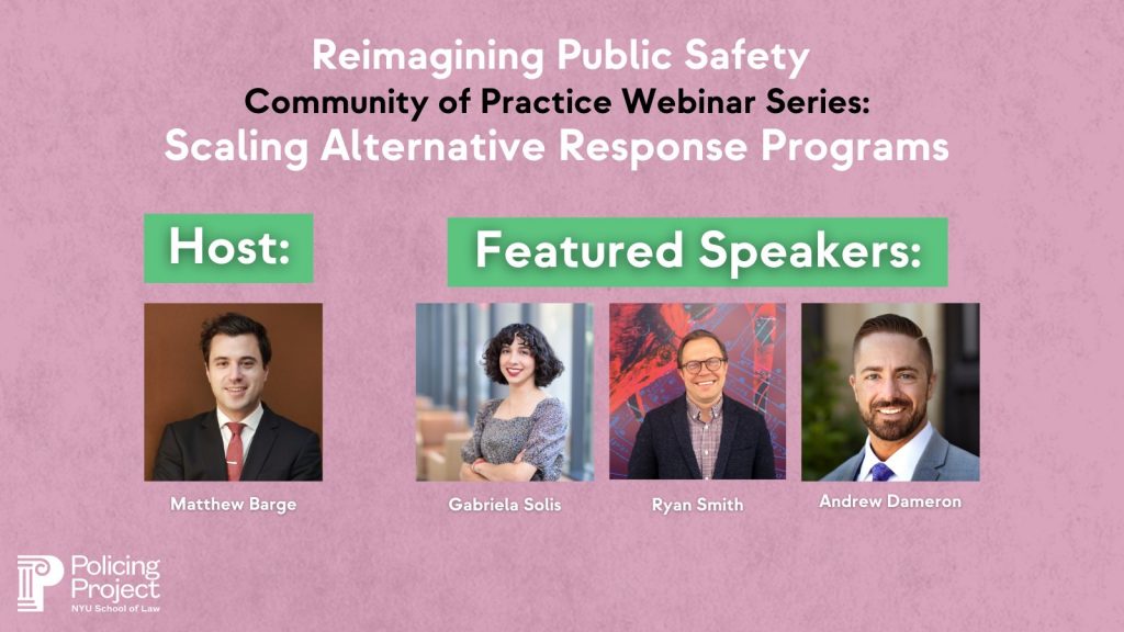 Scaling Alternative Response Programs – Safety Reimagined – GLEPHA